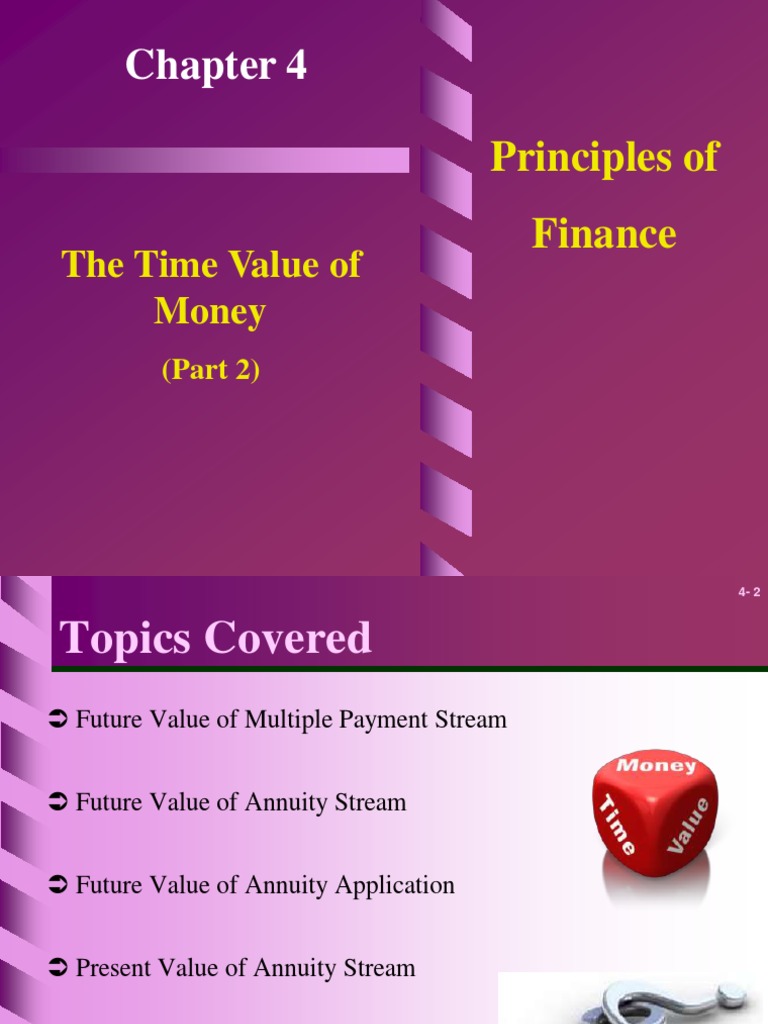 CH - 4 - Time Value of Money - Part2 | PDF | Time Value Of Money | Present Value