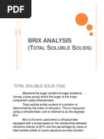 Brix to Refractive Index Conversion Table | PDF