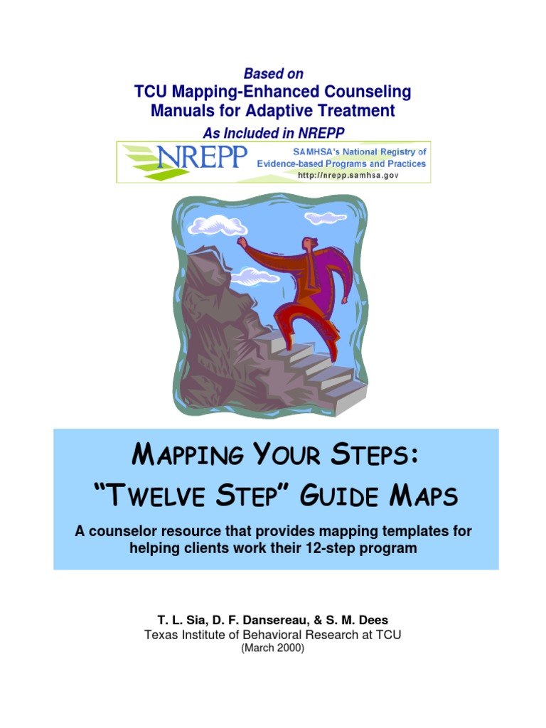 TCU Mapping Your Steps Full Manual | PDF | Twelve Step Program | Drug ...