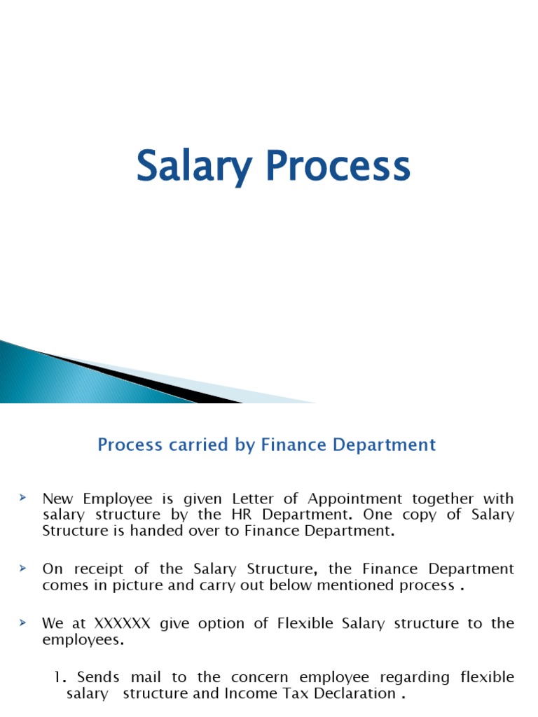 Salary Process | PDF | Economies | Taxes