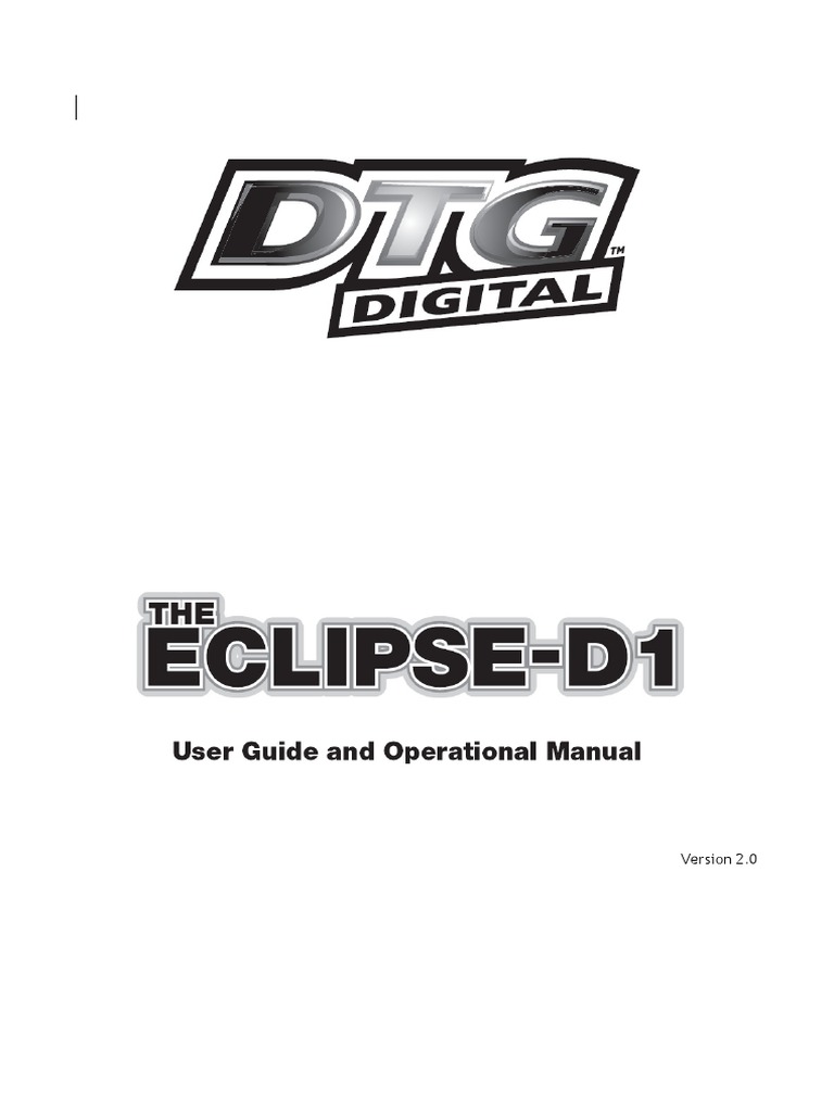 DTG Eclipse With DP II White Ink Manual v2 | PDF | Printer (Computing) | Ink