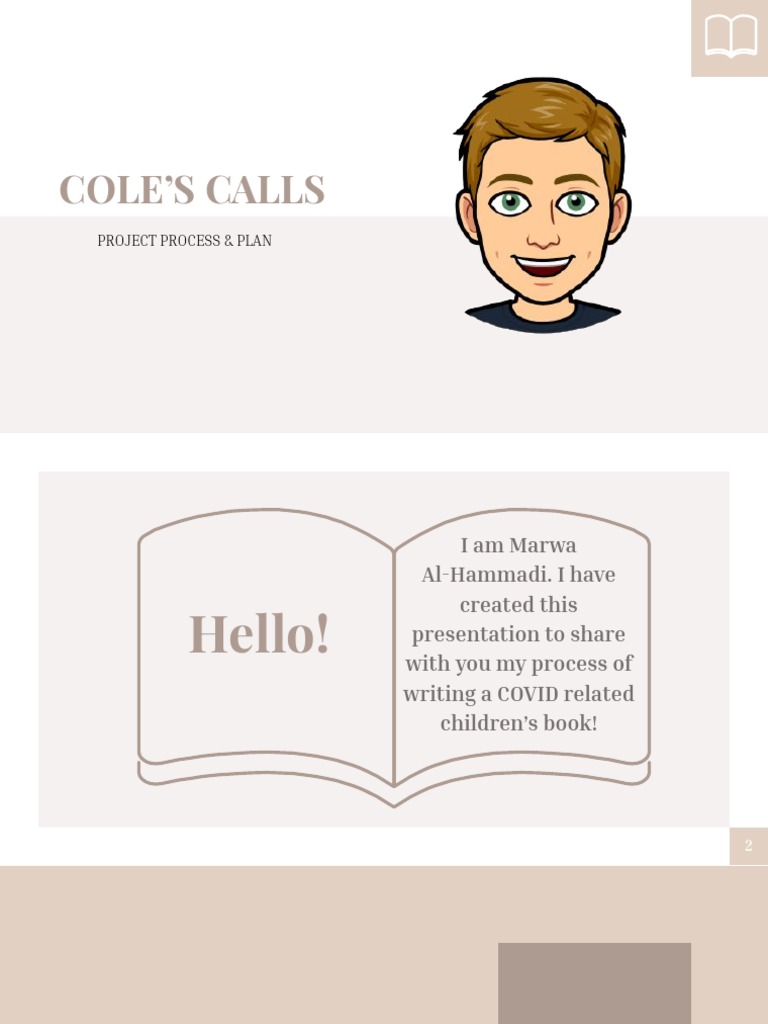 Children's COVID Book Project Plan | PDF | Books | Brainstorming