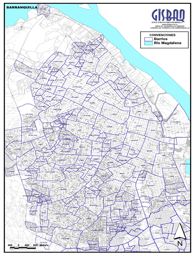 Mapa de BARRANQUILLA | PDF