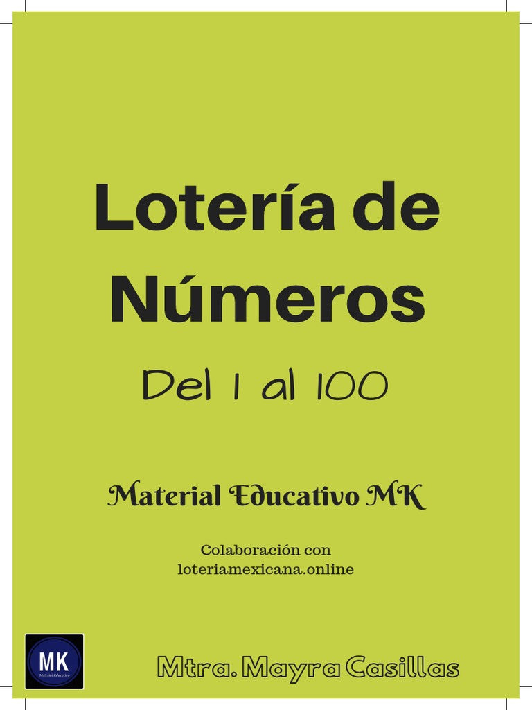 Lotería de Números 1 Al 100 | PDF