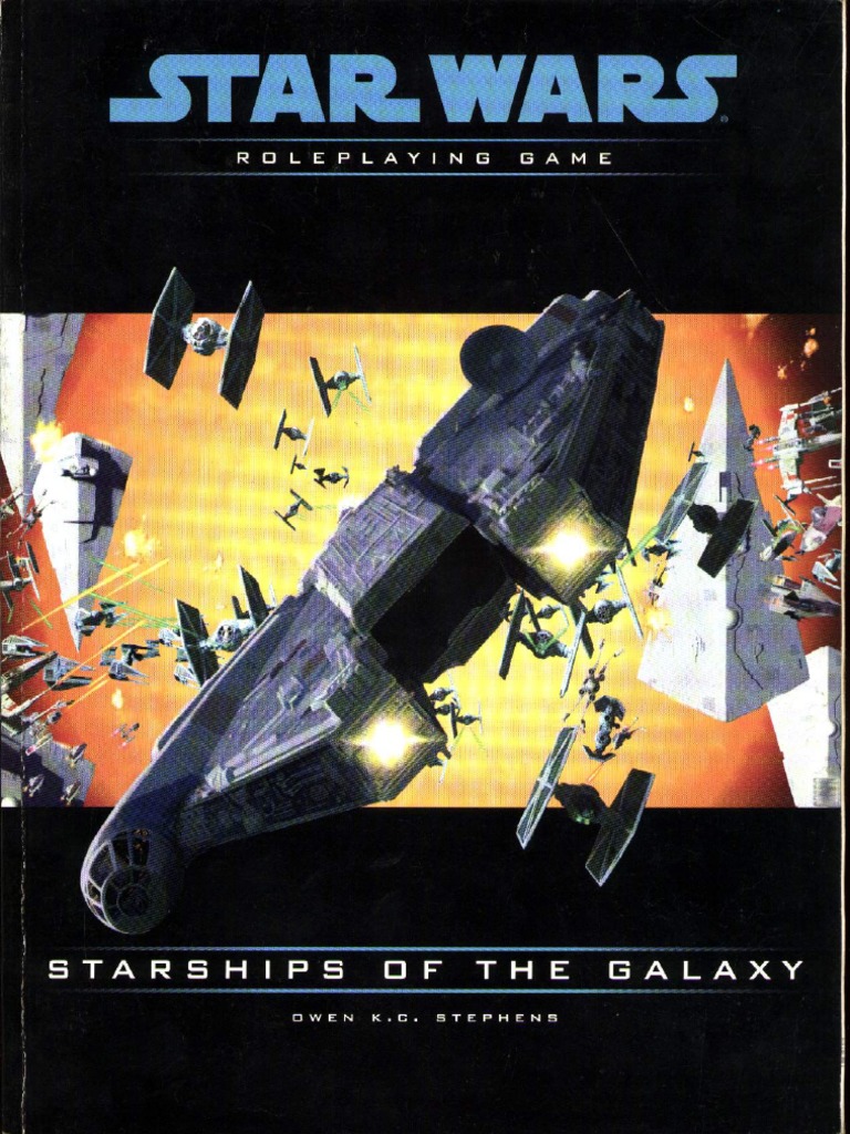 Star Wars - D20 - Starships of The Galaxy | PDF