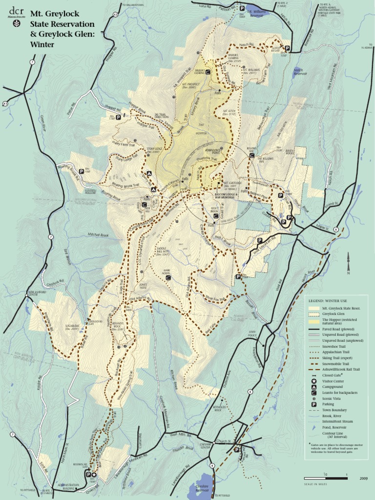 MAP MT Greylock Winter | PDF