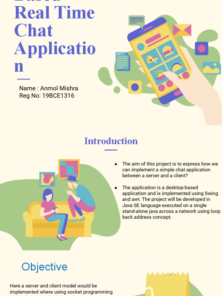 Java Based Chat Application PPT | PDF
