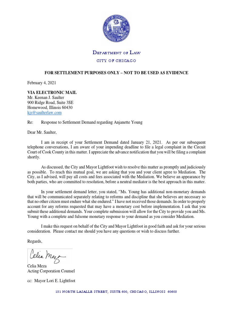 02.04.21 - Response Letter To Saulter | PDF