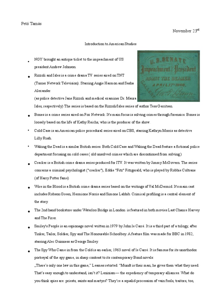 American figures and events | PDF | Allen Ginsberg | Unrest