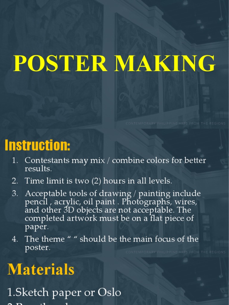 Poster Making | PDF