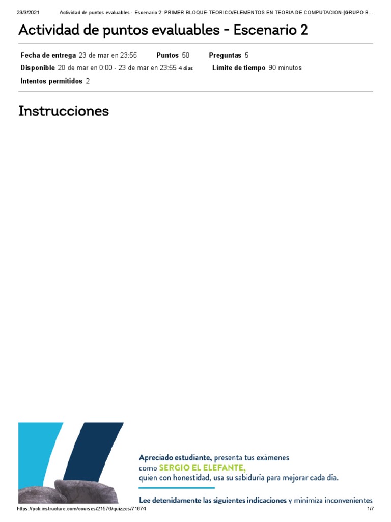 Primer Bloque-Teorico - Elementos en Teoria de Computacion - (Grupo B02) | PDF | Relaciones ...