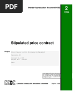 Construction Contract AIA A101 | PDF | Indemnity | Employment