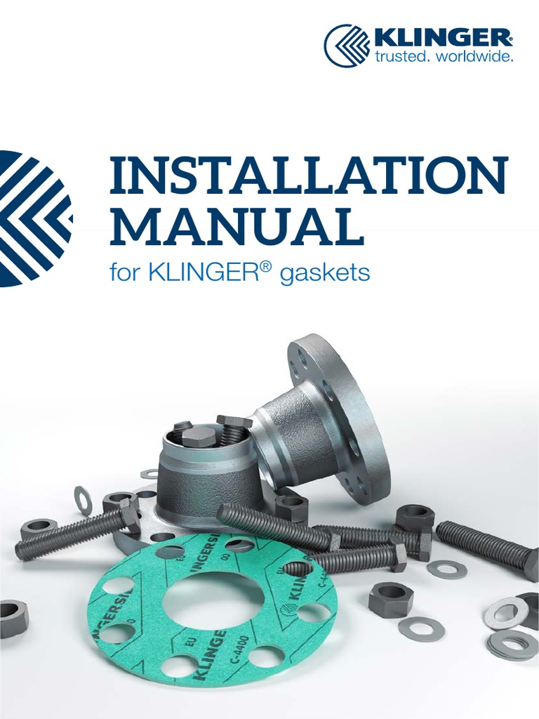 Klinger Gasket Installation Manual | PDF | Nut (Hardware) | Screw