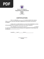 CERTIFICATE OF ENROLLMENT 4ps | PDF
