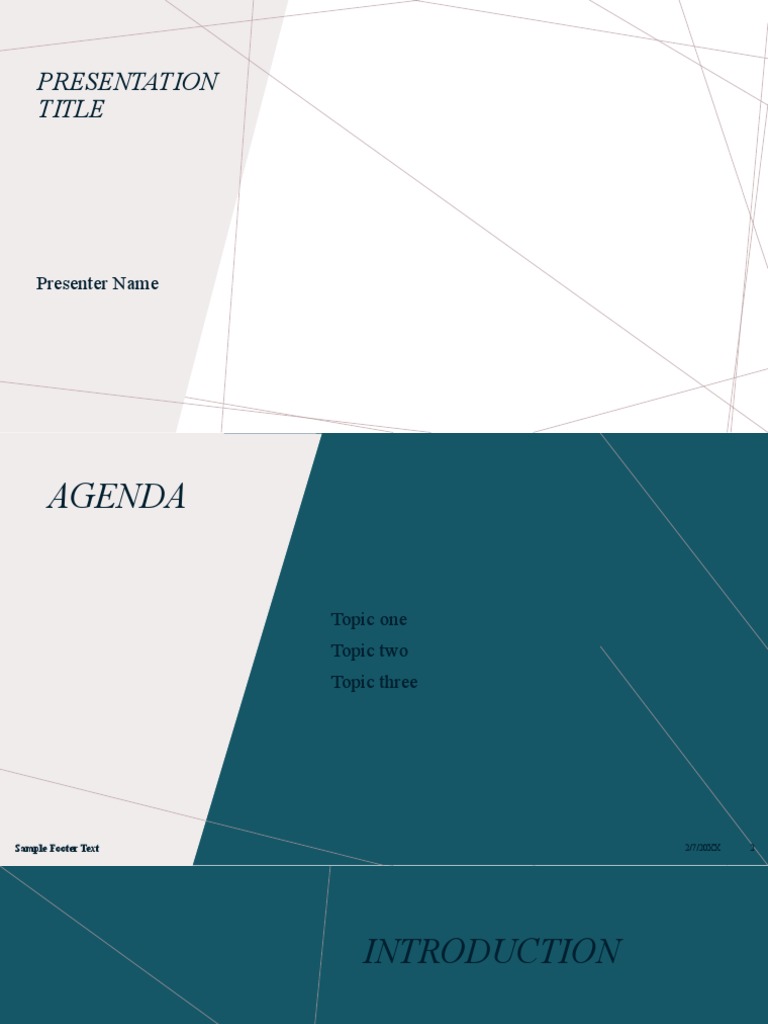 Presentation Title: Presenter Name | PDF | Microsoft Power Point | Software