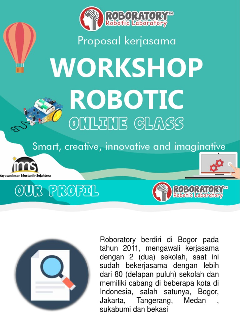 Proposal Workshop Robotik | PDF