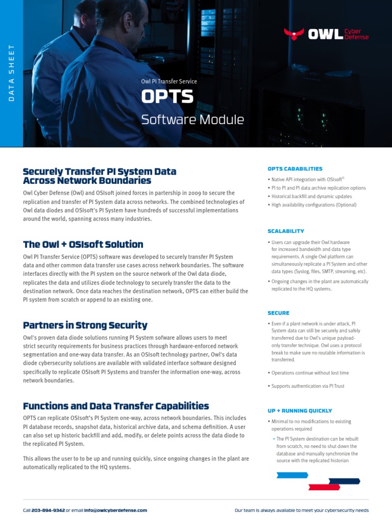 Software Module: Securely Transfer PI System Data Across Network ...