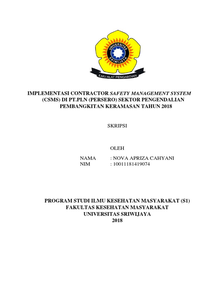CSMS PLN (Jurnal) | PDF