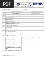 Fire Wardens' Daily Checklist | PDF
