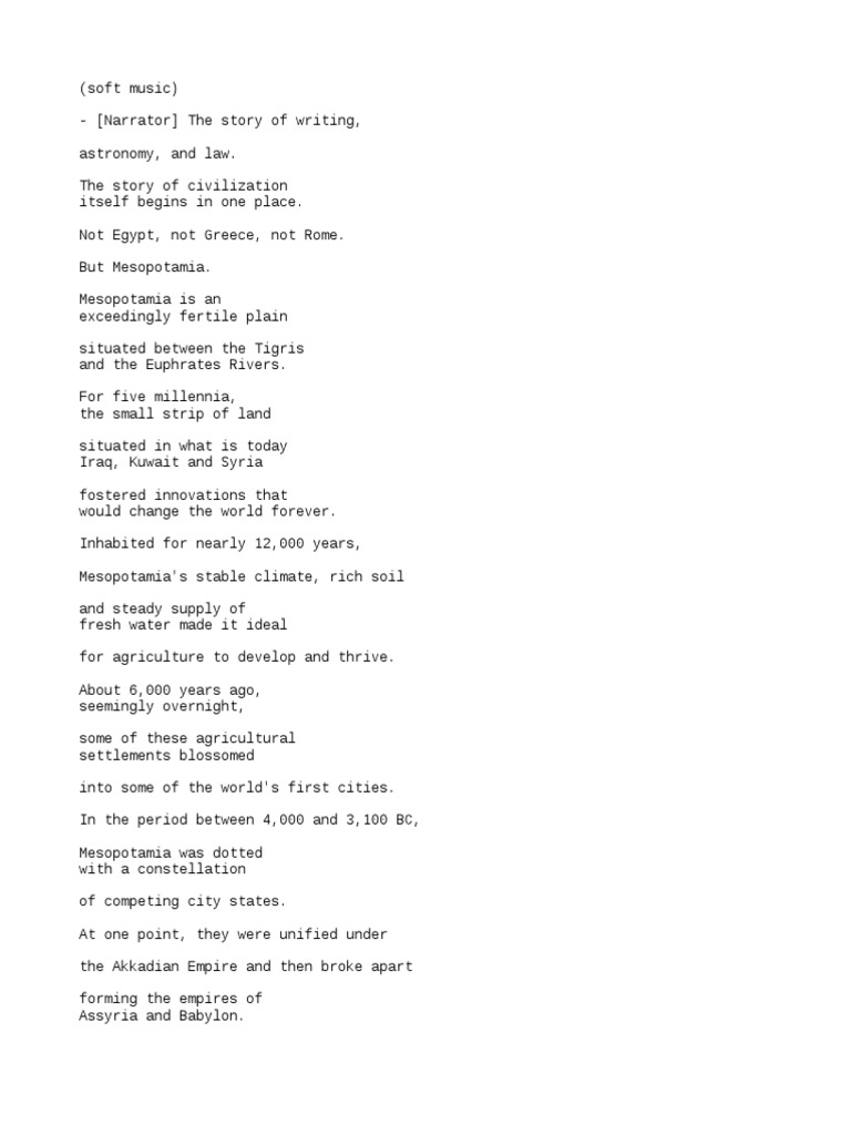 (English) Ancient Mesopotamia 101 - National Geographic (DownSub - Com ...