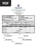Slac Training Matrix and Design | PDF | Teachers | Learning