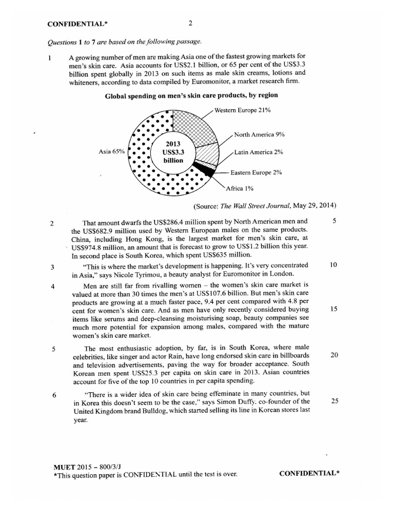2019 Paper Muet Reading | PDF