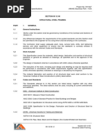 Steel Structures Installation Method Statement | PDF | Structural Steel ...