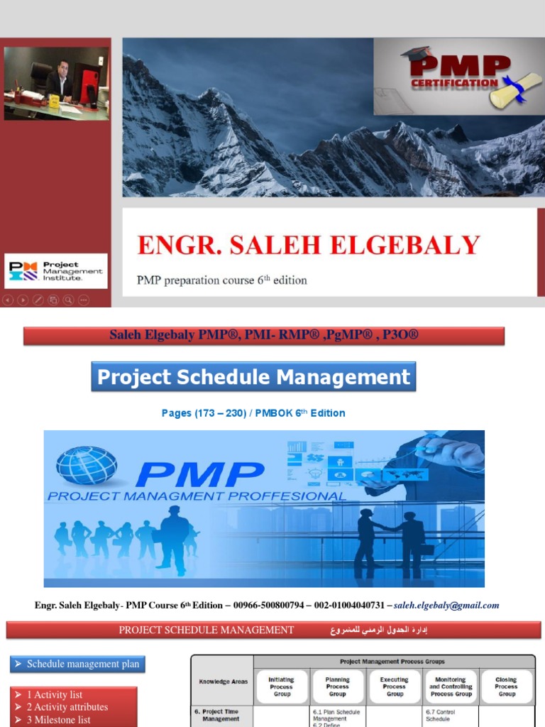 06 - Project Schedule Management | PDF | Project Management | Business