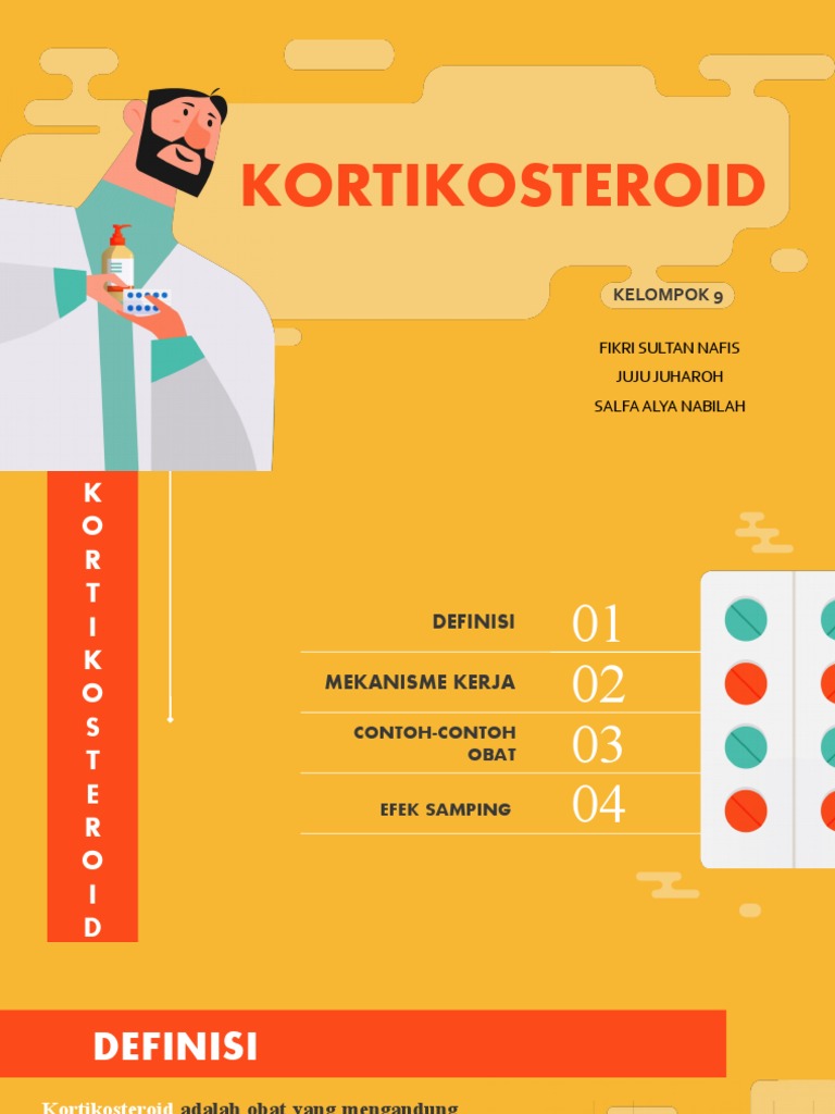 Kortikosteroid Kelompok 9 | PDF | Pengembangan Diri | Kesehatan Holistik