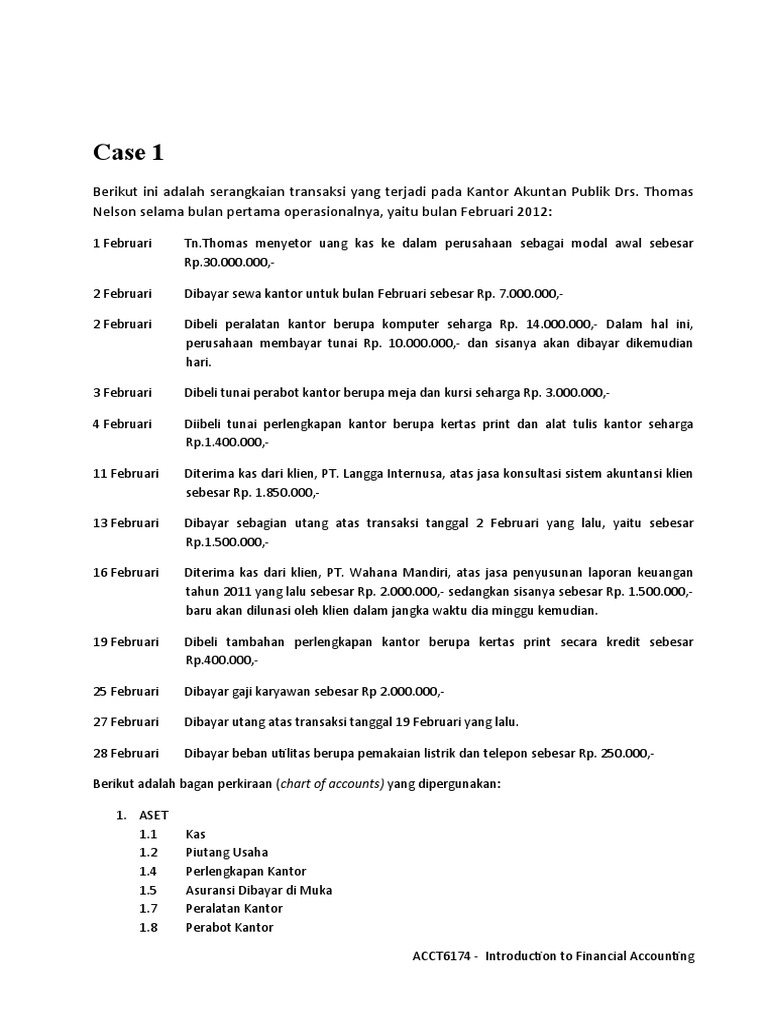 tp1 Accounting w2 | PDF