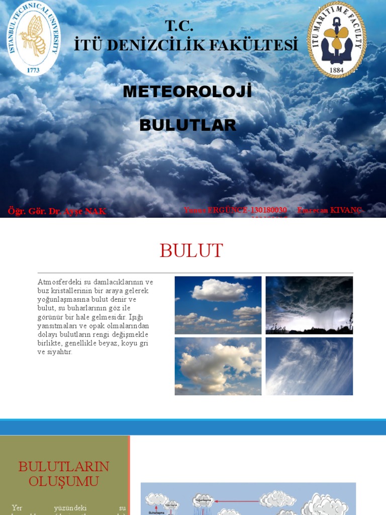 Bulutlar 1. Ödev | PDF
