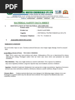 MSDS Hand Soap PDF | PDF | Dangerous Goods | Personal Protective Equipment