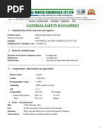 Flocculant Safety Data Sheet Summary | PDF | Wellness