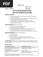 Lesson Plan For Reproduction in Plants | PDF | Pollination | Flowers