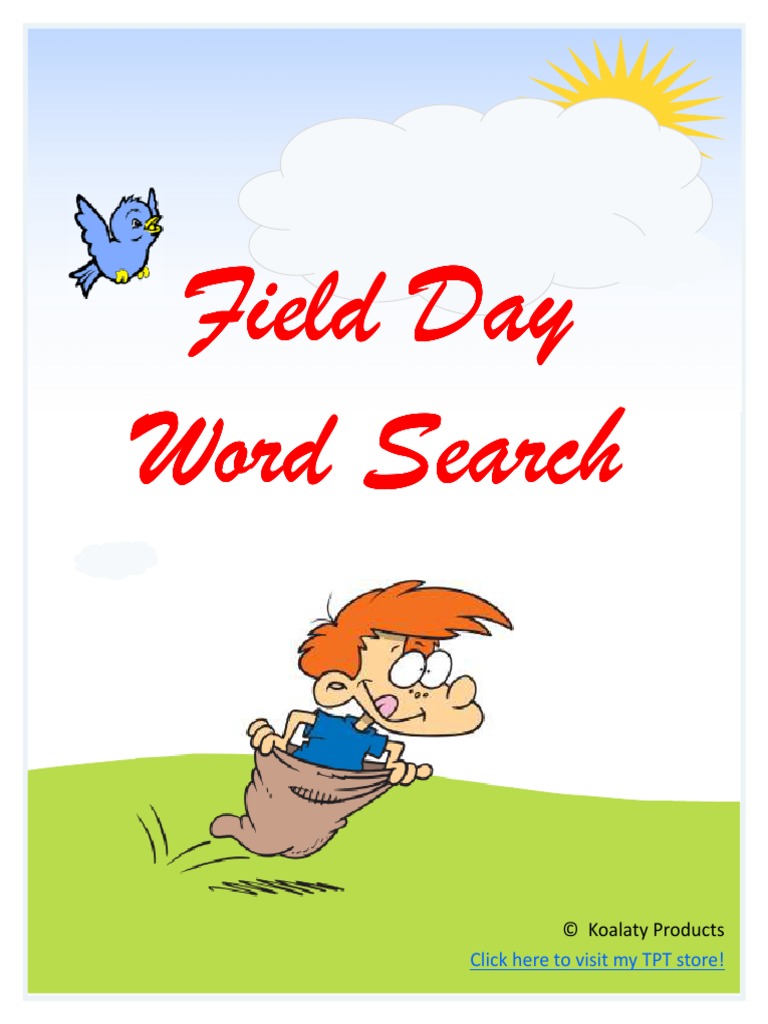 Field Day Field Day Field Day Field Day Word Search Word Search Word ...