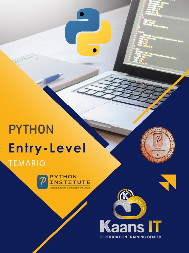 Temario Python Entry Level PCEP 30 01 | PDF | Python (lenguaje de programación) | Programación ...