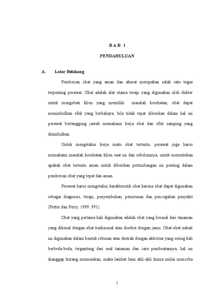 PROPOSAL | PDF | Kesehatan Holistik | Sains & Matematika
