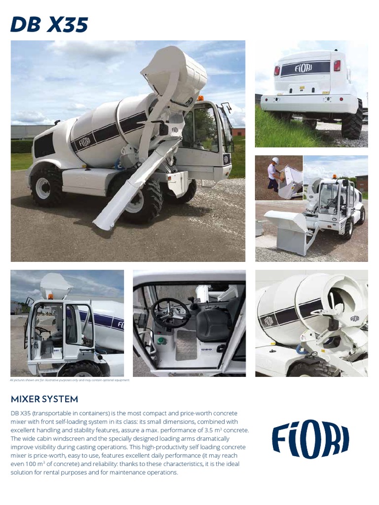 Brochure Mixer DBX 35 | PDF | Transmission (Mechanics) | Pump