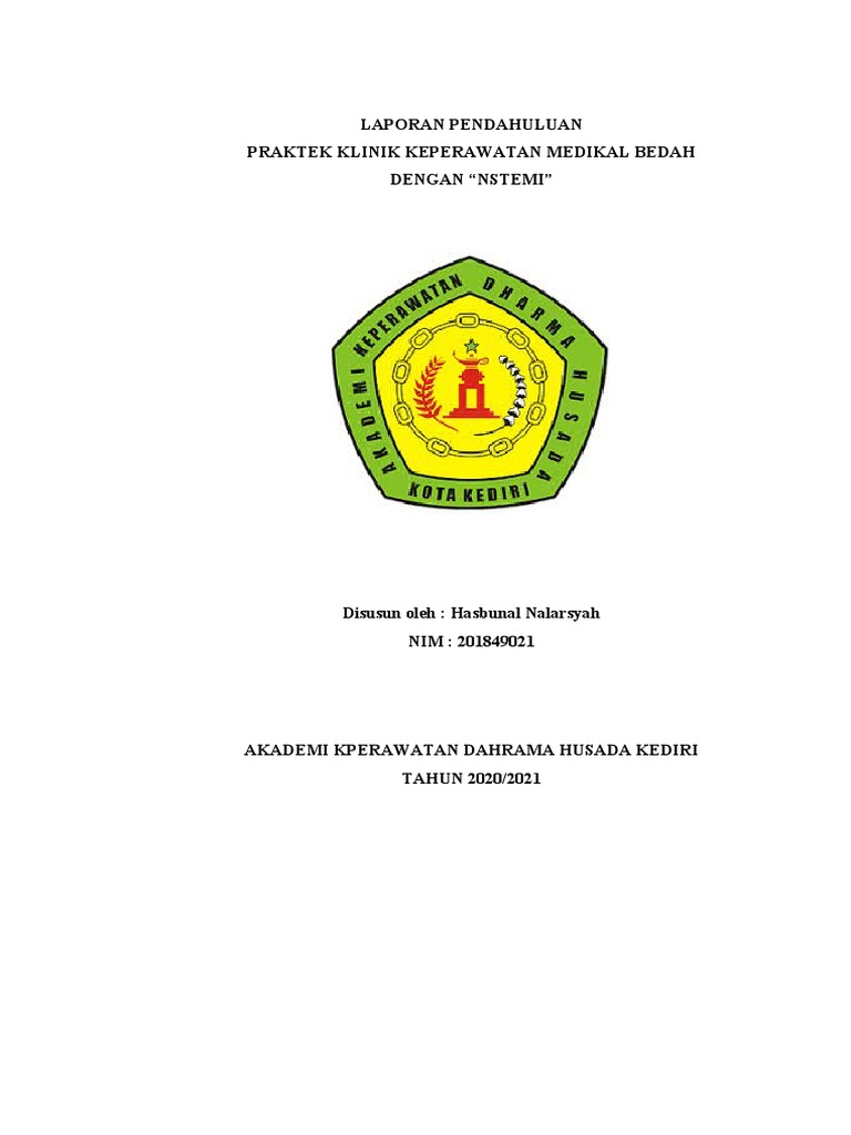 LP + Askep Nstemi Hasbunal | PDF