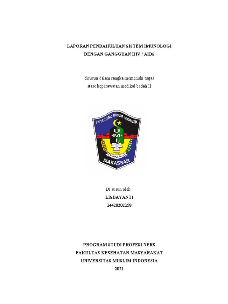 Laporan HIV/AIDS untuk Ners | PDF | Pengembangan Diri | Sains & Matematika