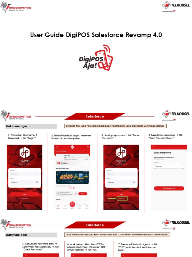 User Guide DigiPOS Salesforce Revamp | PDF | Pengelolaan Keuangan & Uang