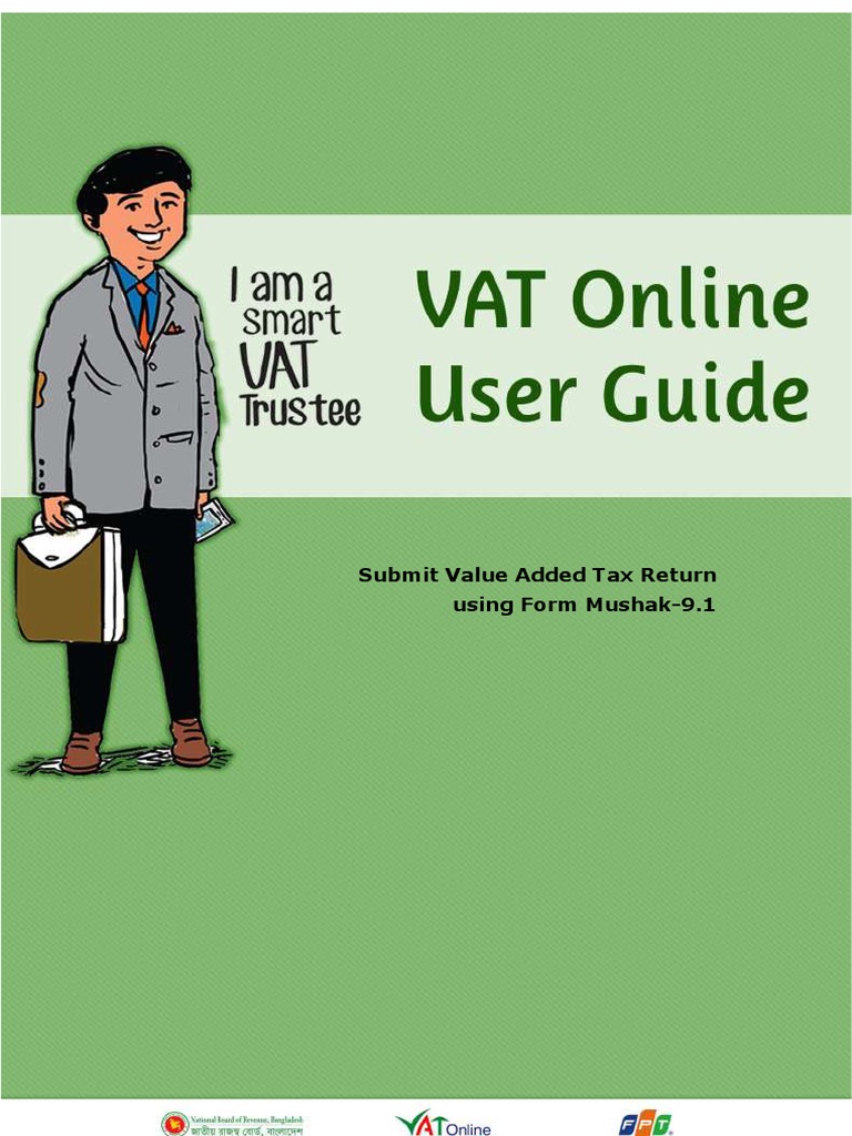 IVAS - DLV - BP User Guide For Submit Value Added Tax Return Mushak-9.1 | PDF | Value Added Tax ...
