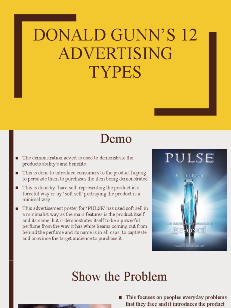 Laa 2 Donald Gunns 12 Types Codes Conventions of Prints | PDF | Target ...