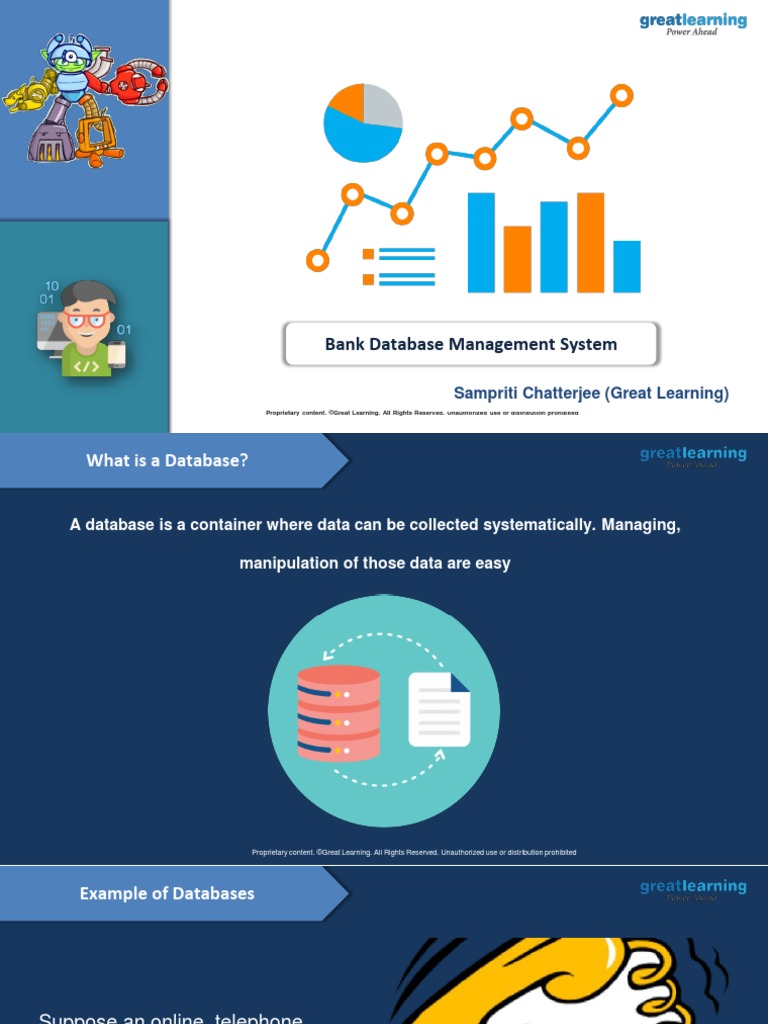 Bank Database Management System | Download Free PDF | Relational ...