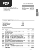 Chase Bank Statement Template (1) 2 | PDF | Cheque | Deposit Account
