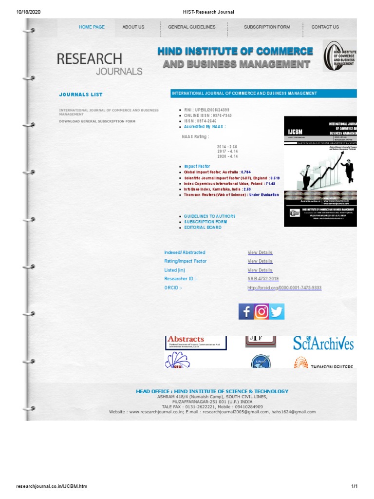 2014-1-April-Naas Rating - A Scale Construction and Validation On | PDF ...