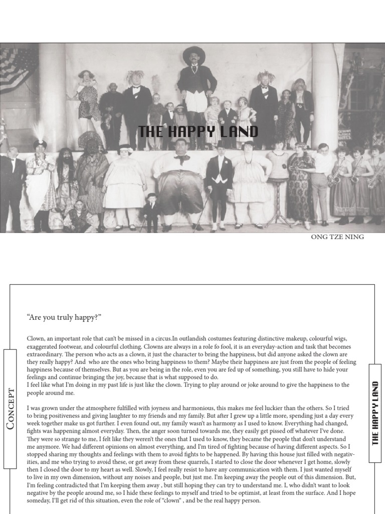 Ong Tze Ning Y2T3 Collection Work | PDF | Clown | Clothing