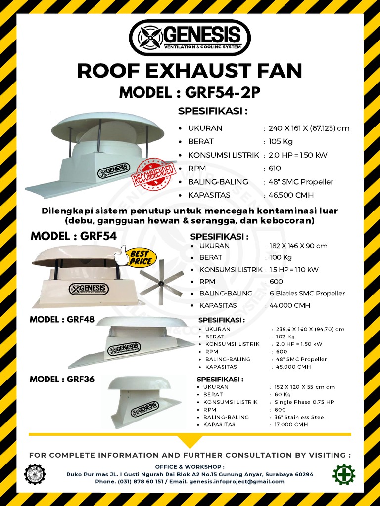 Genesis Ventilation & Cooling Systems | PDF