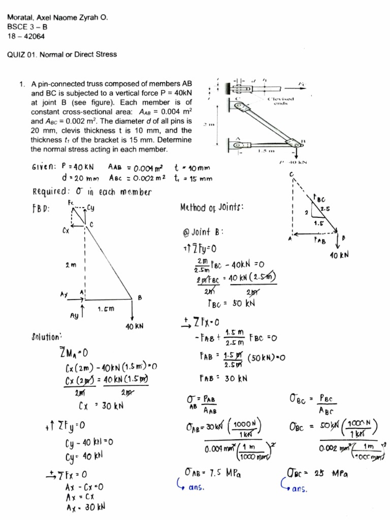 MDB Quiz 1 (Moratal 3 - B) | PDF | Mechanical Engineering | Teaching Mathematics