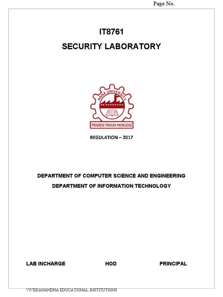 CNS Lab Manual | PDF | Cryptography | Encryption CNS Lab Manual | PDF | Cryptography | Encryption